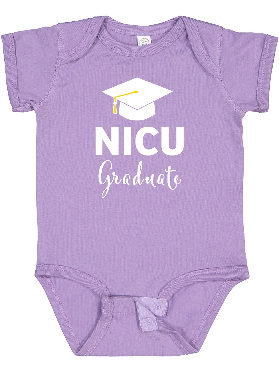 Inktastic Graduation Hat-nicu Graduate Boys or Girls Baby Bodysuit ...