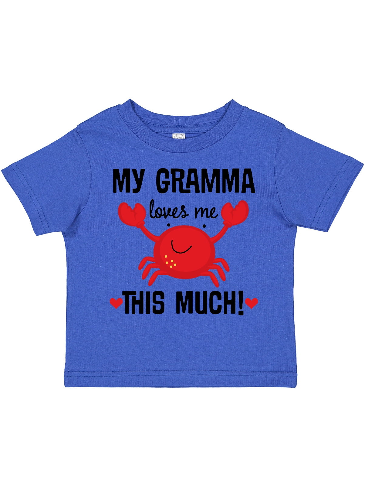 Inktastic Gramma Loves Me Grandchild Gift Boys or Girls Toddler T-Shirt - Walmart.com