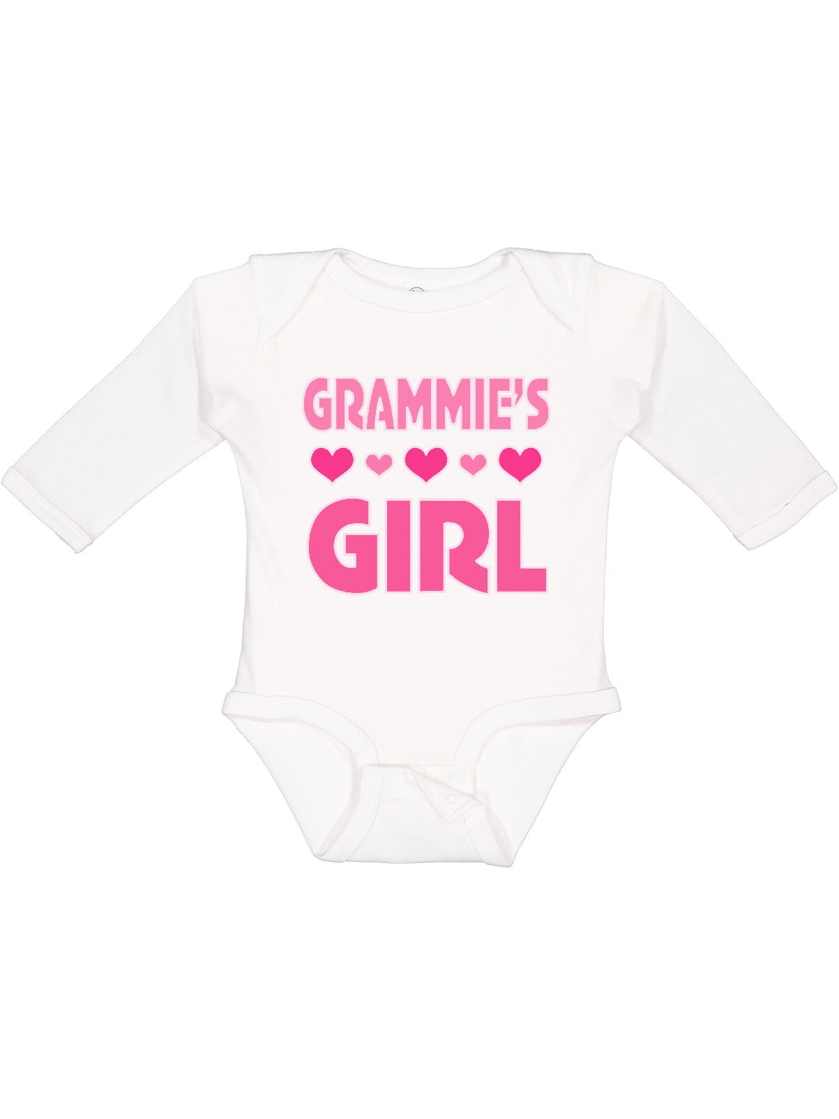 Inktastic Grammie Girl Granddaughter Gift Girls Long Sleeve Baby Bodysuit - Walmart.com