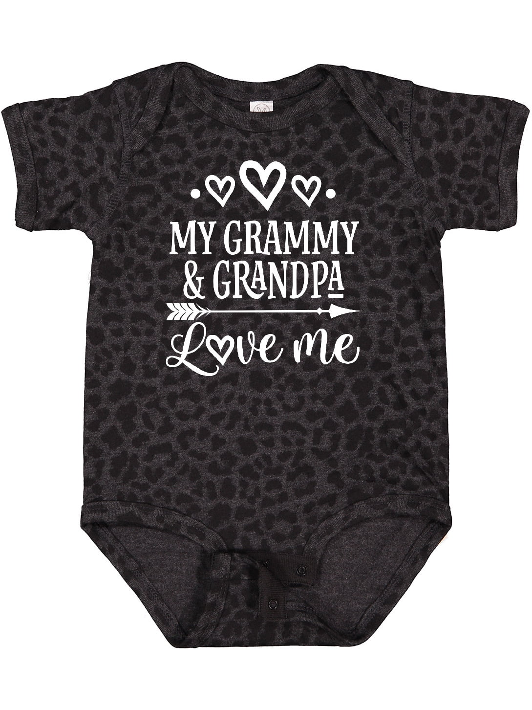 Inktastic Grammy and Grandpa Love Me Girls Granddaughter Girls Baby Bodysuit - Walmart.com