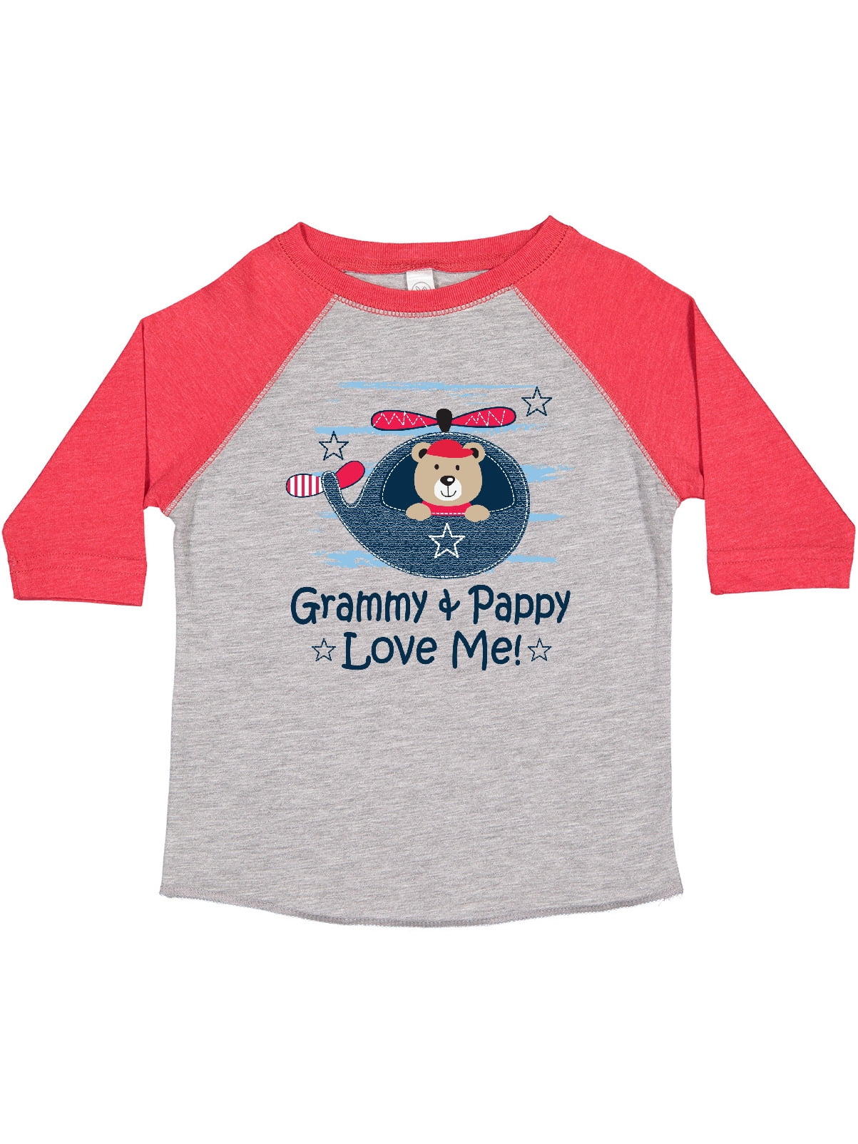 Inktastic Grammy and Pappy Love Me Boys or Girls Toddler T-Shirt ...