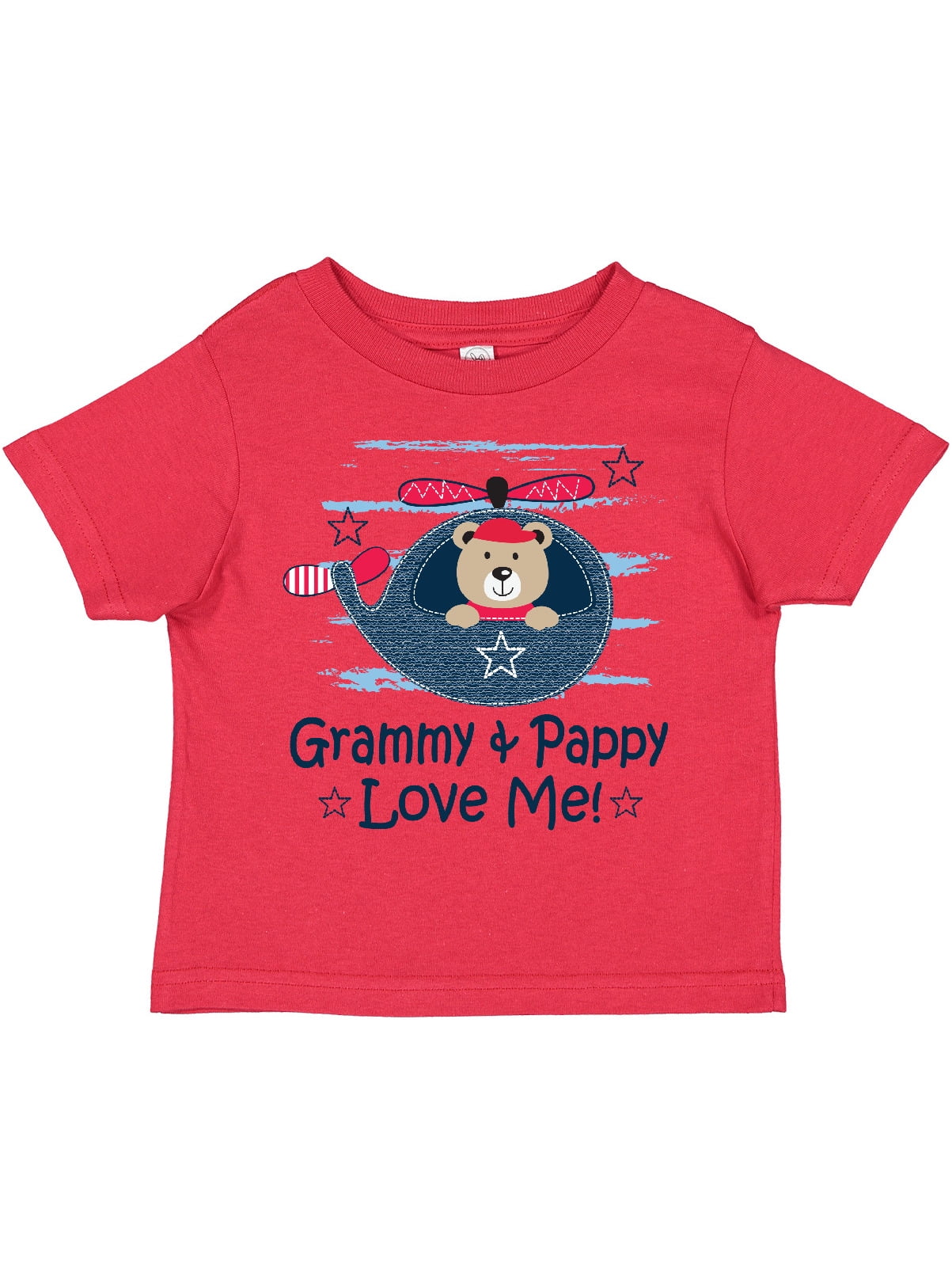 Inktastic Grammy and Pappy Love Me Boys or Girls Toddler T-Shirt ...