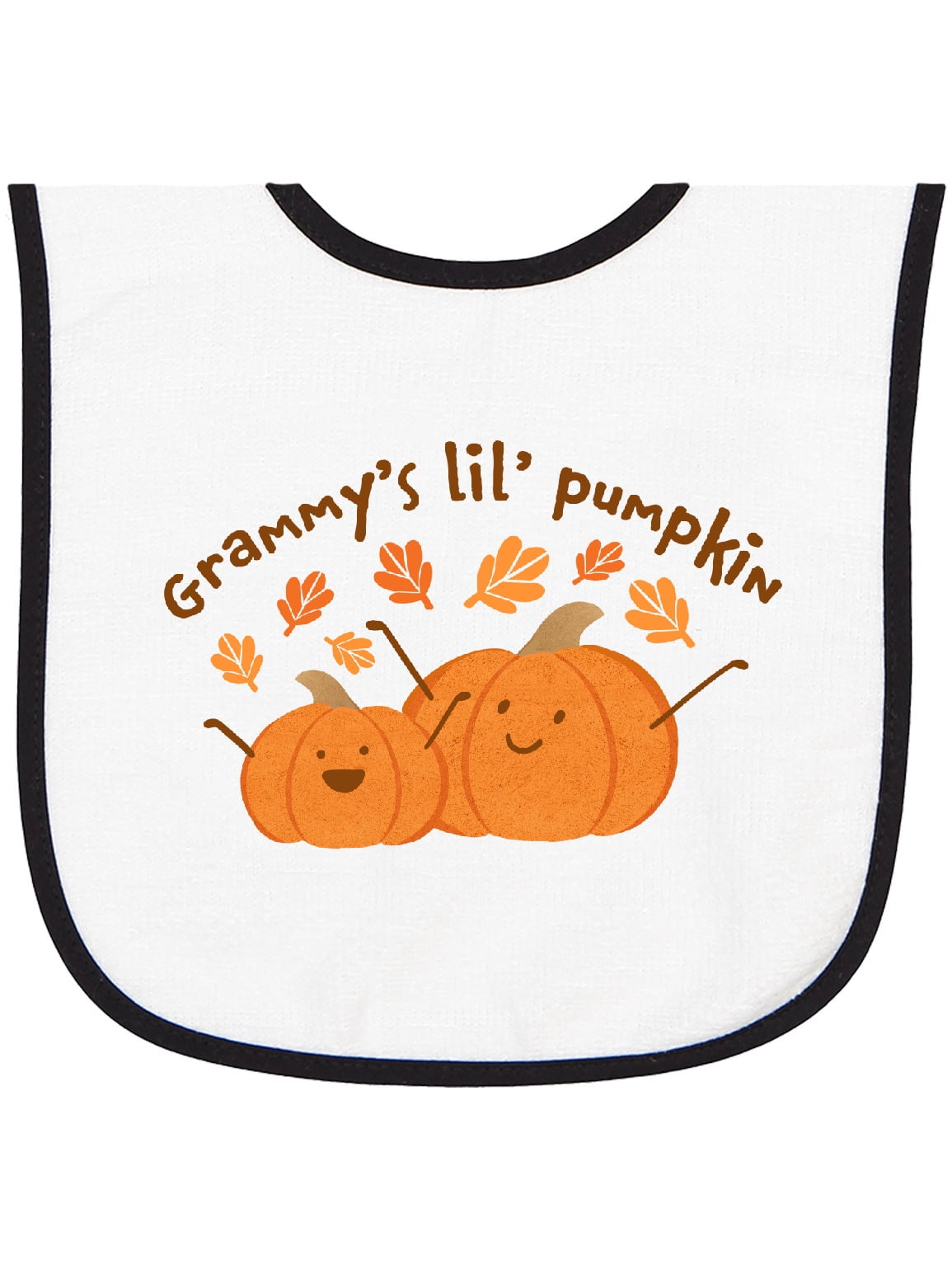 Inktastic Grammy's Lil' Pumpkin Baby Terry Cloth Bib - Walmart.com