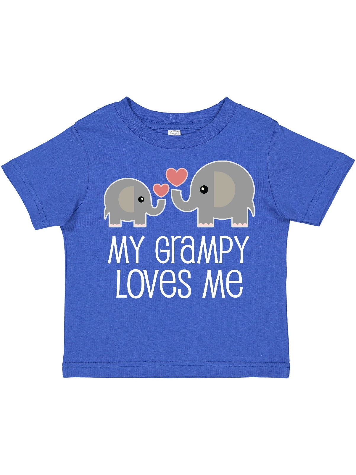 Inktastic Grampy Loves Me Grandchild Boys or Girls Toddler T-Shirt - Walmart.com