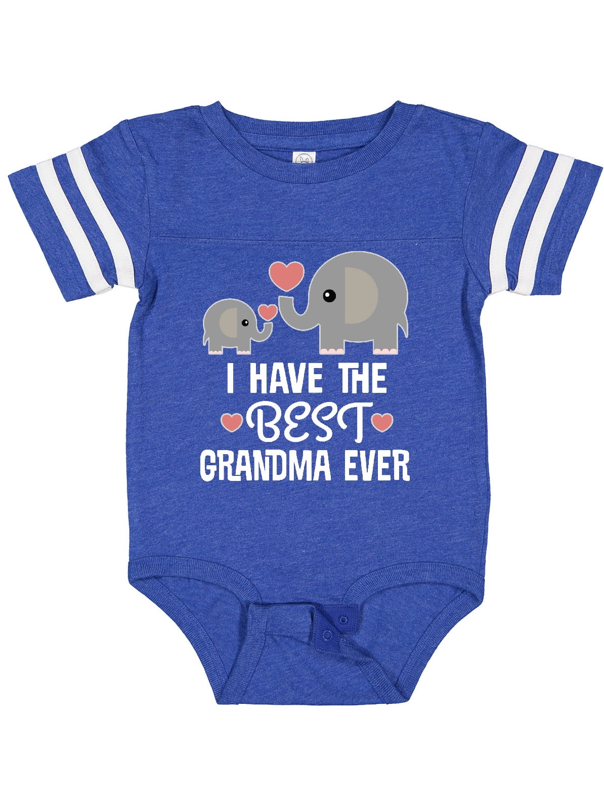 Inktastic Grandchild Best Grandma Ever Boys or Girls Baby Bodysuit ...