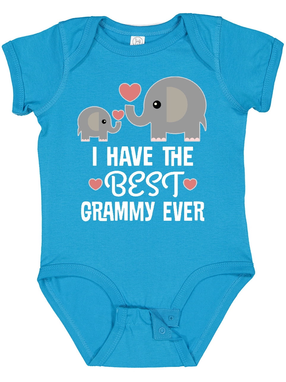 Inktastic Grandkids Best Grammy Ever Boys or Girls Baby Bodysuit ...