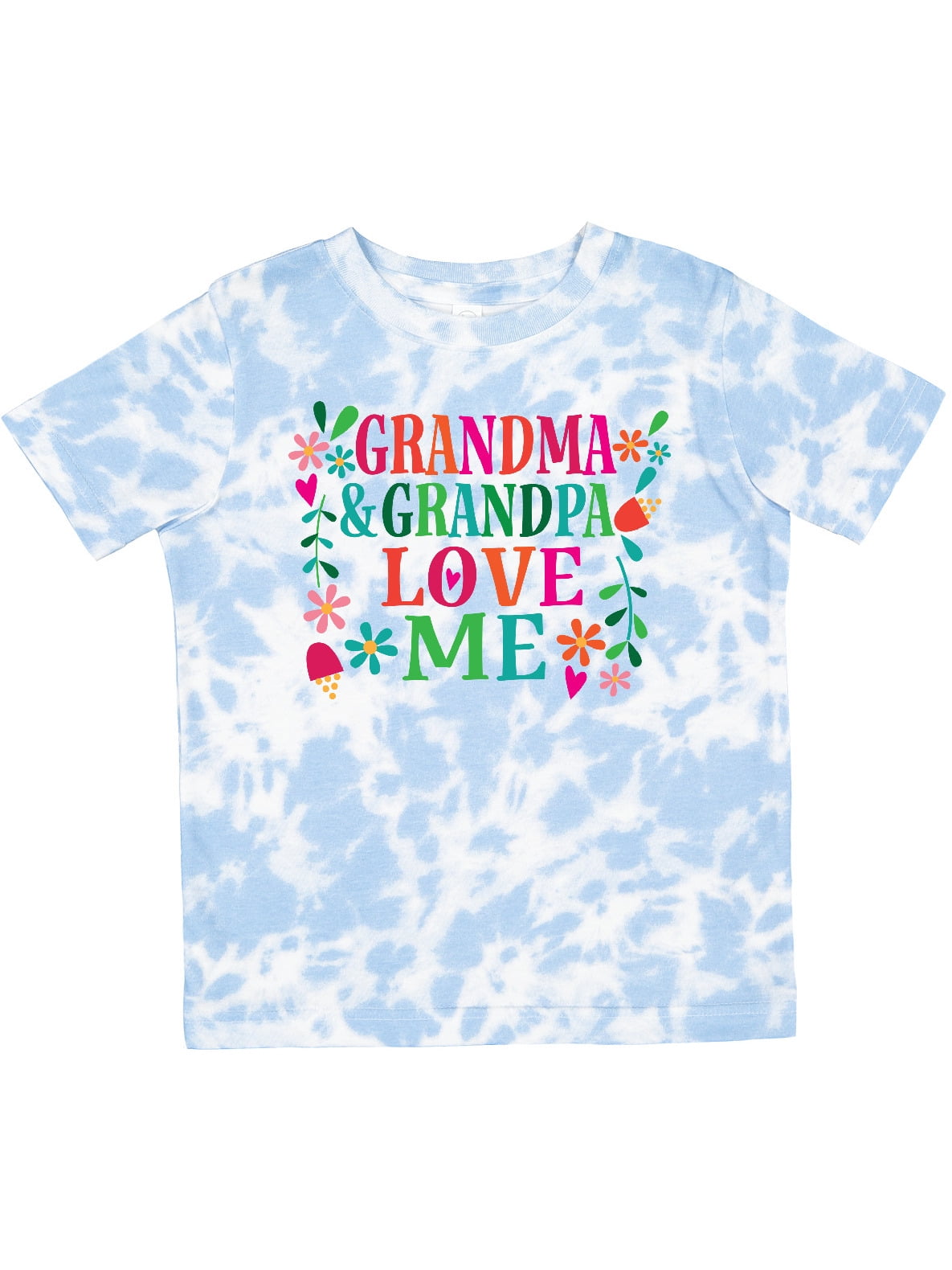 Inktastic Grandma Grandpa Love Me Girls Girls Toddler T-Shirt - Walmart.com