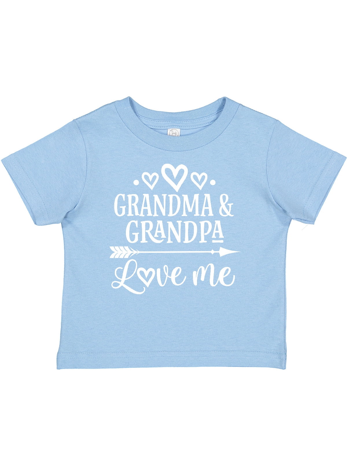 Inktastic Grandma Grandpa Love Me Grandchild Boys or Girls Baby T-Shirt - Walmart.com
