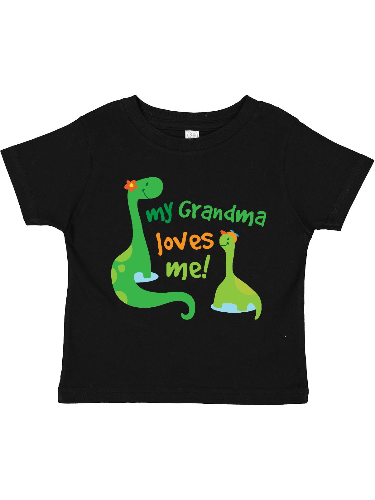 Inktastic Grandma Loves Me Grandchild Dinosaur Boys Toddler T-Shirt - Walmart.com