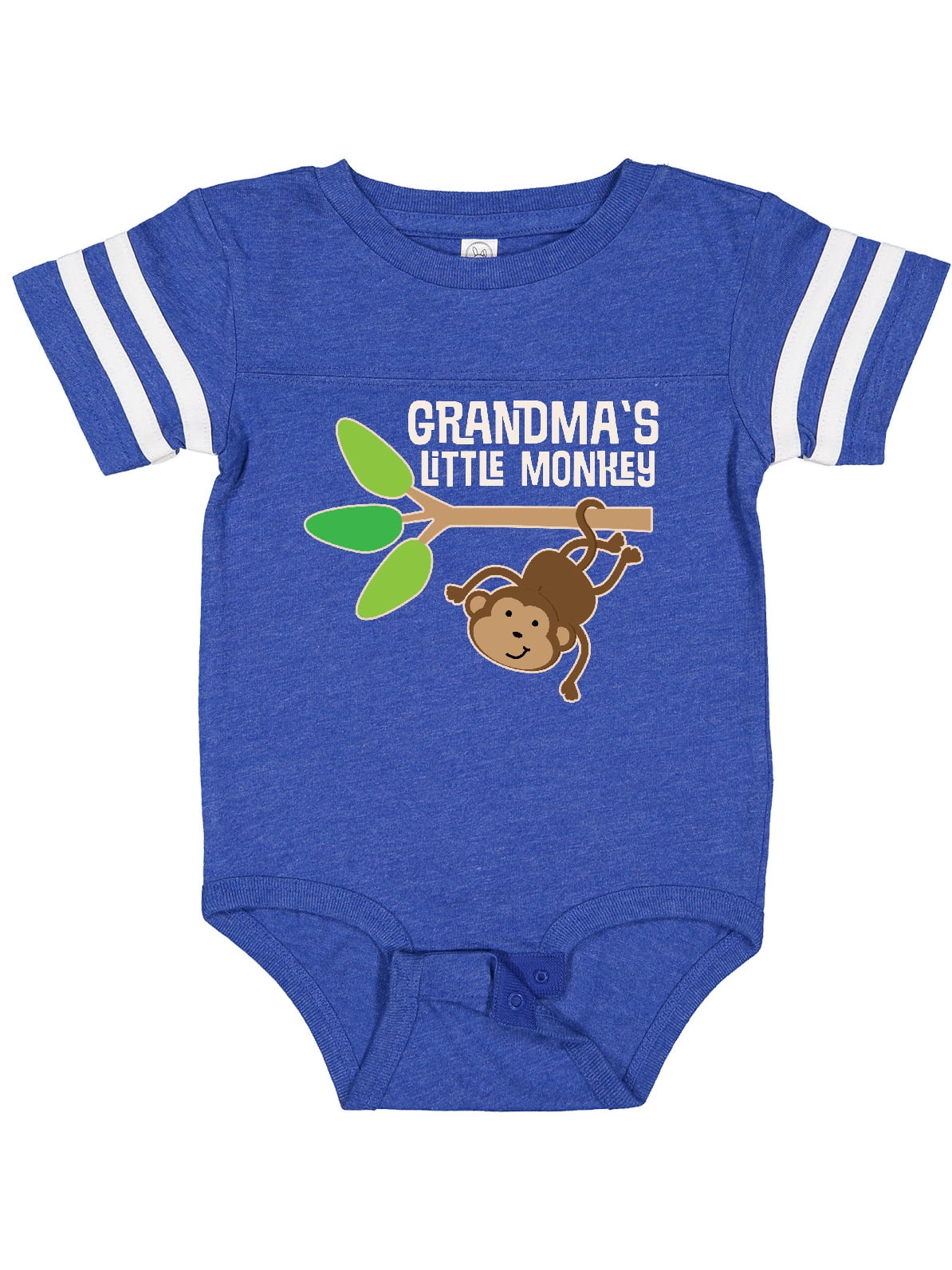 Inktastic Grandma's Little Monkey Grandchild Boys or Girls Baby ...