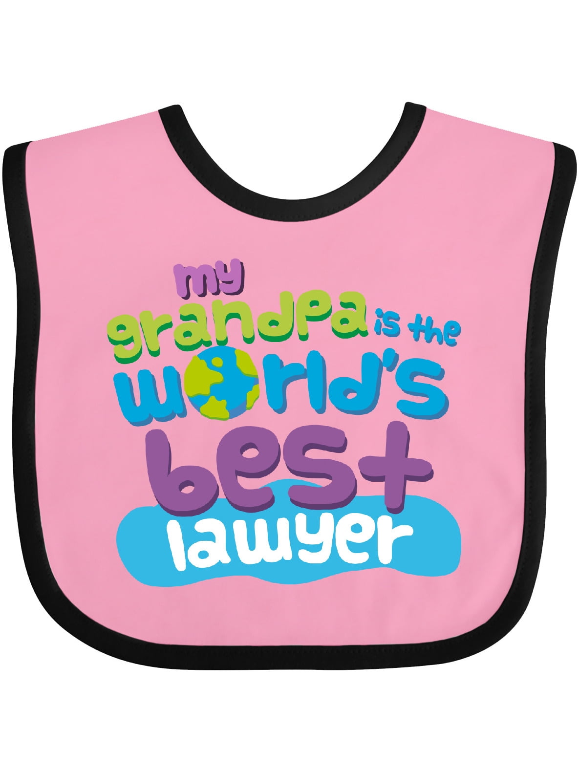 Inktastic Grandpa Lawyer Attorney Boys or Girls Baby Bib - Walmart.com