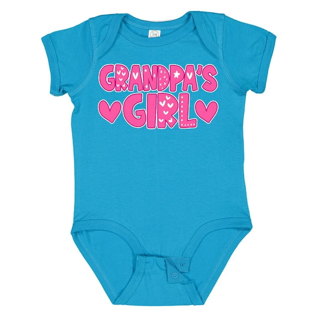 Inktastic Grandpas Girl Granddaughter Gift Girls Baby Bodysuit - Walmart.com