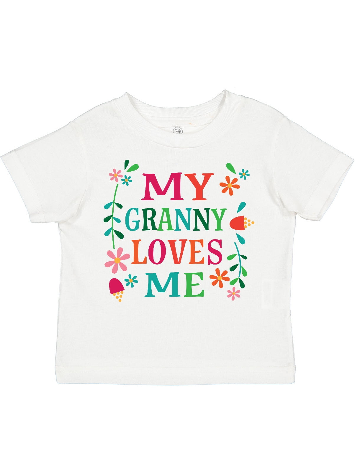 Inktastic Granny Loves Me Girls Girls Toddler T-Shirt - Walmart.com