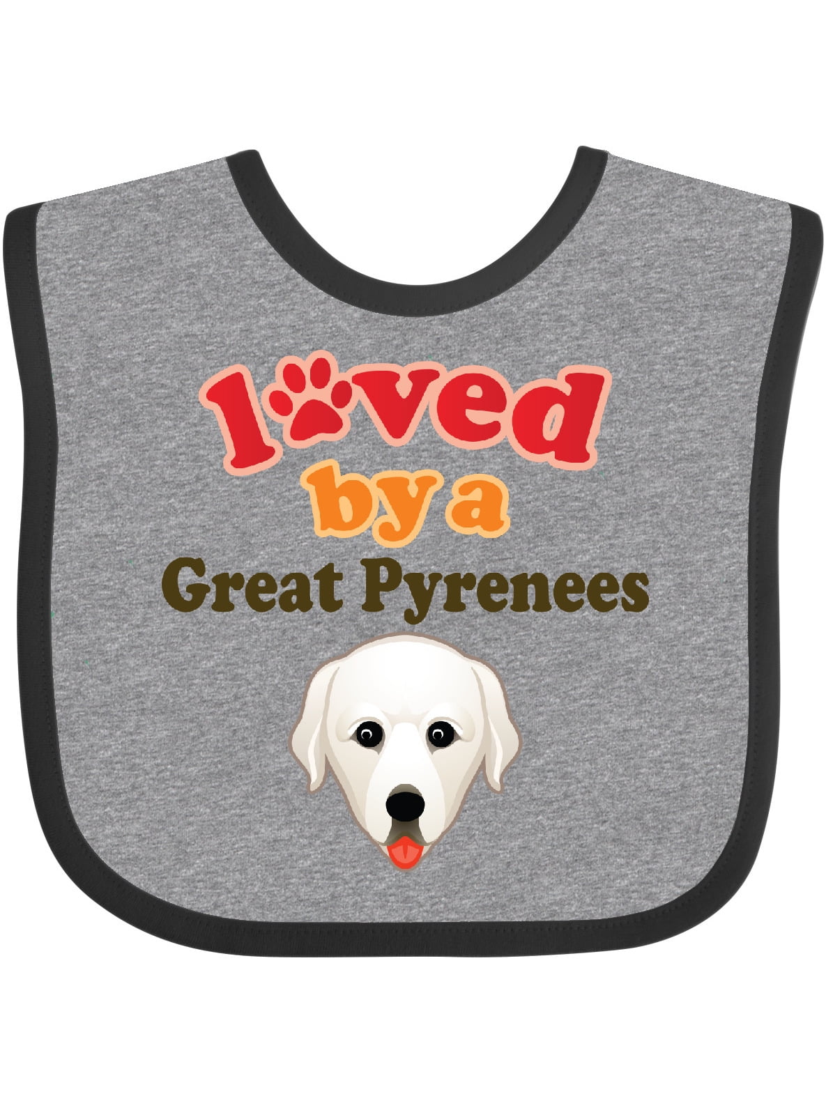 Inktastic Great Pyrenees Dog Boys or Girls Baby Bib - Walmart.com
