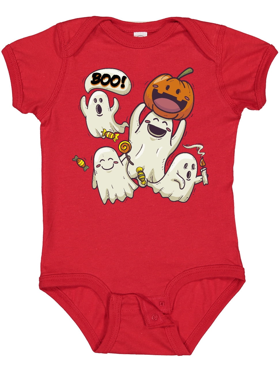Inktastic Halloween Ghosts Boys or Girls Baby Bodysuit - Walmart.com