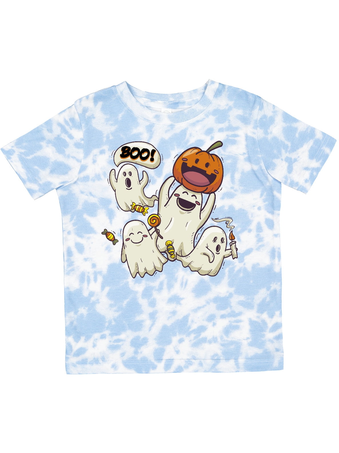 Inktastic Halloween Ghosts Boys or Girls Toddler T-Shirt - Walmart.com