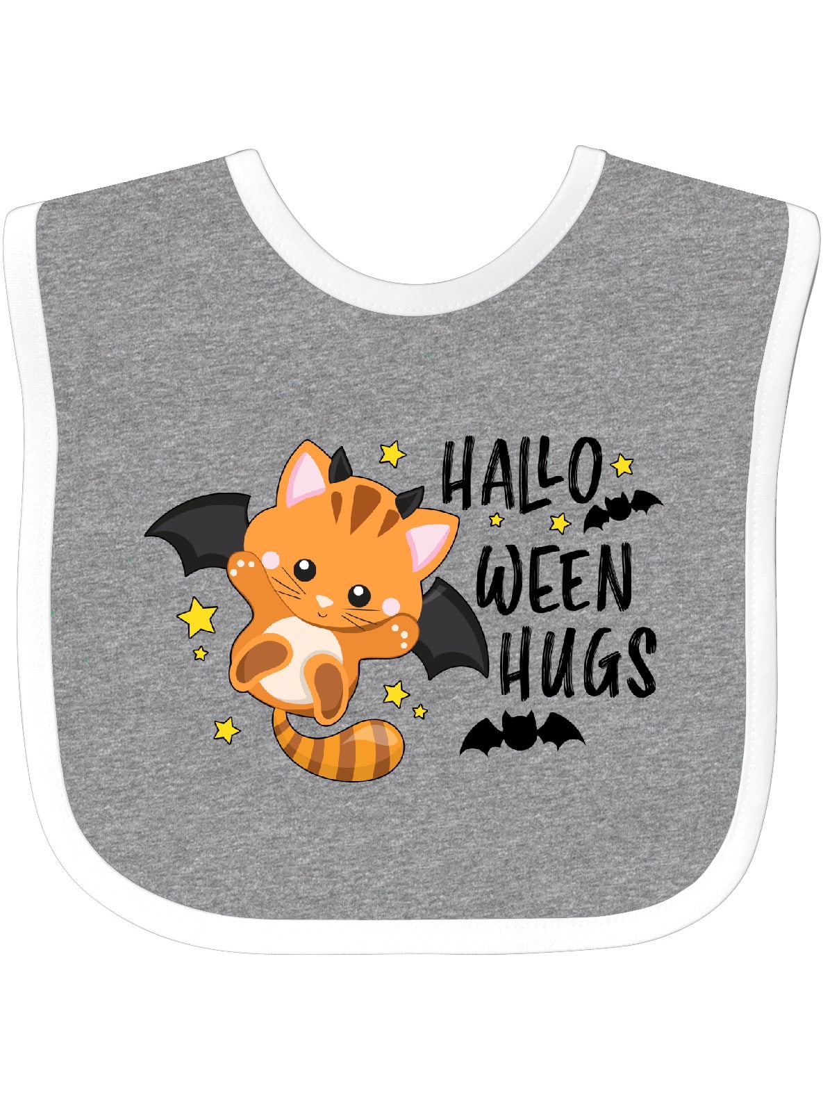 Inktastic Halloween Hugs with Cute Vampire Cat Bat Boys or Girls Baby ...