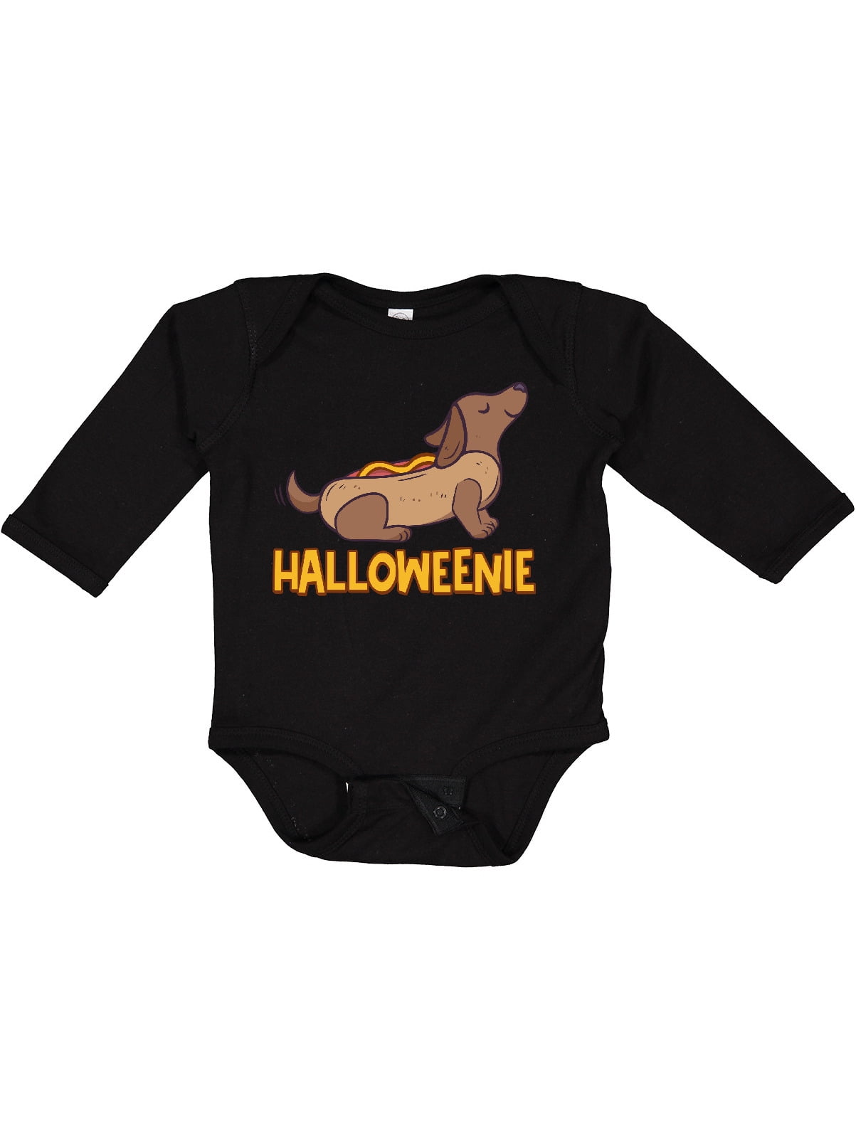Inktastic Halloweenie Cute Dachshund in Hot Dog Costume Boys or Girls ...