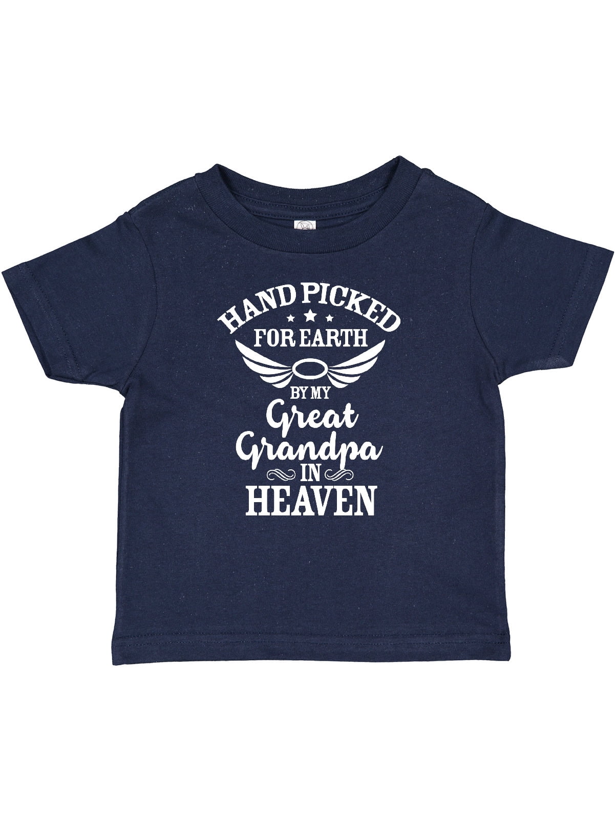 Inktastic Handpicked for Earth by My Great Grandpa in Heaven Boys or ...