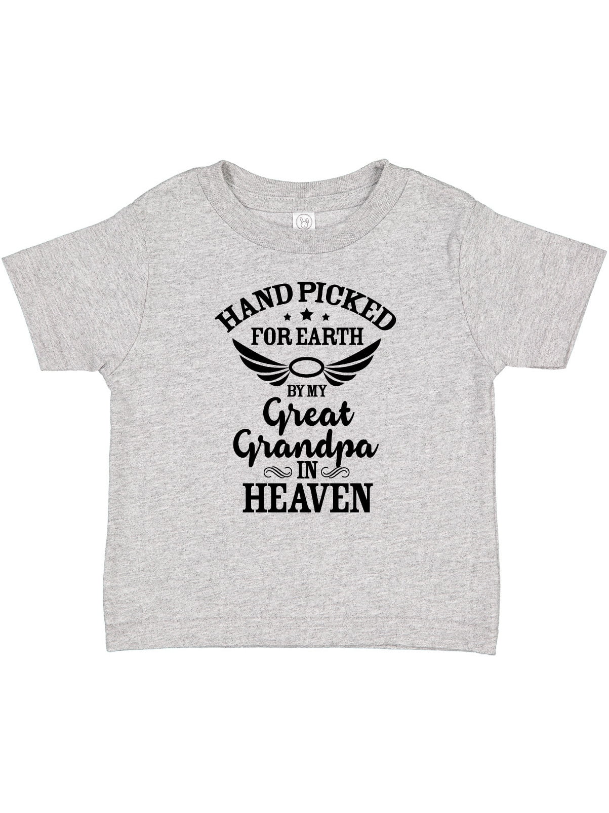 Inktastic Handpicked for Earth by My Great Grandpa in Heaven Boys or ...