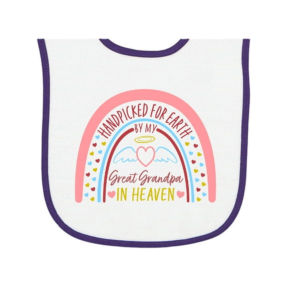 Inktastic Handpicked for Earth by My Great Grandpa in Heaven Rainbow ...