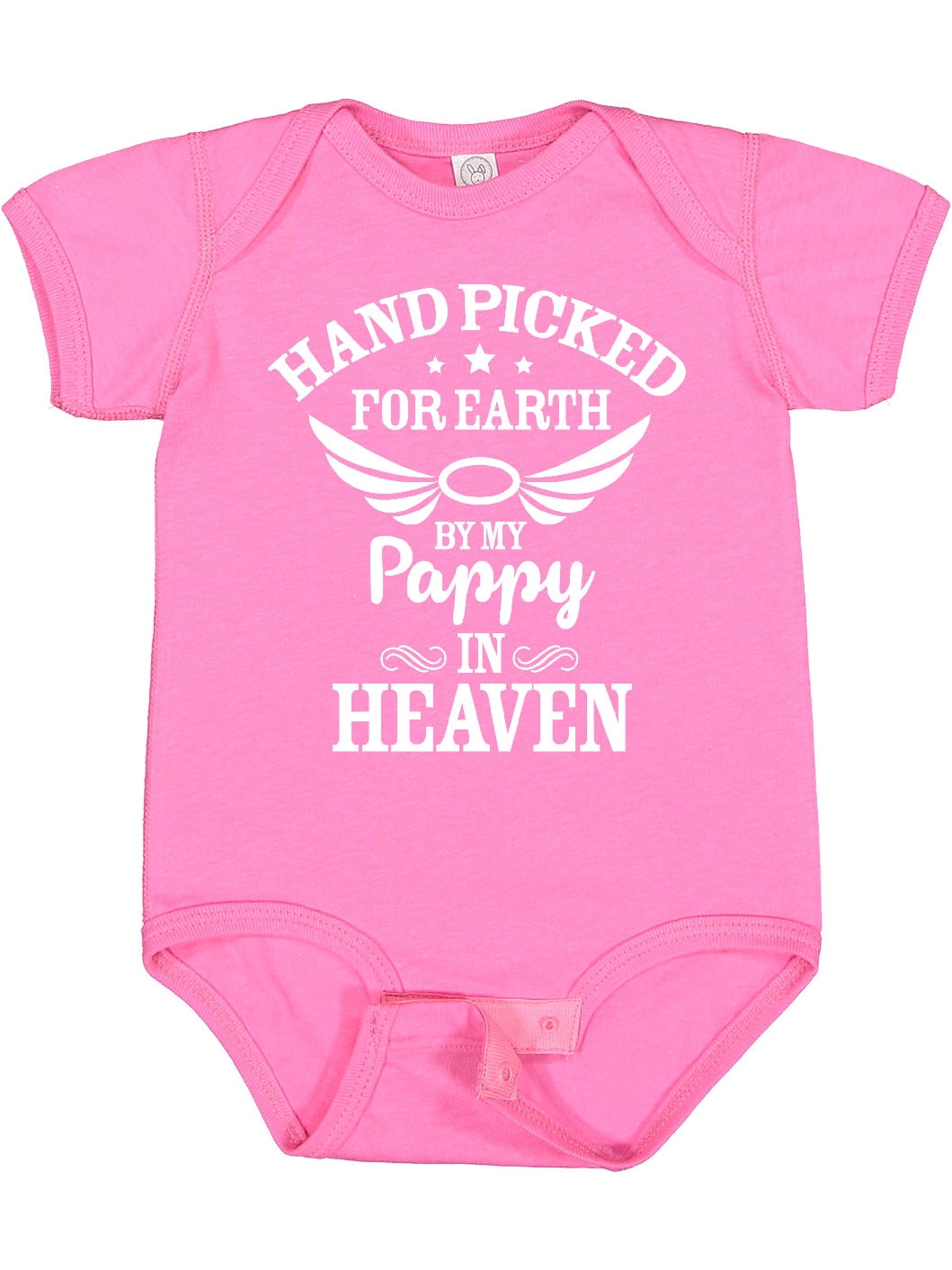 Inktastic Handpicked for Earth by My Pappy in Heaven with Angel Wings ...