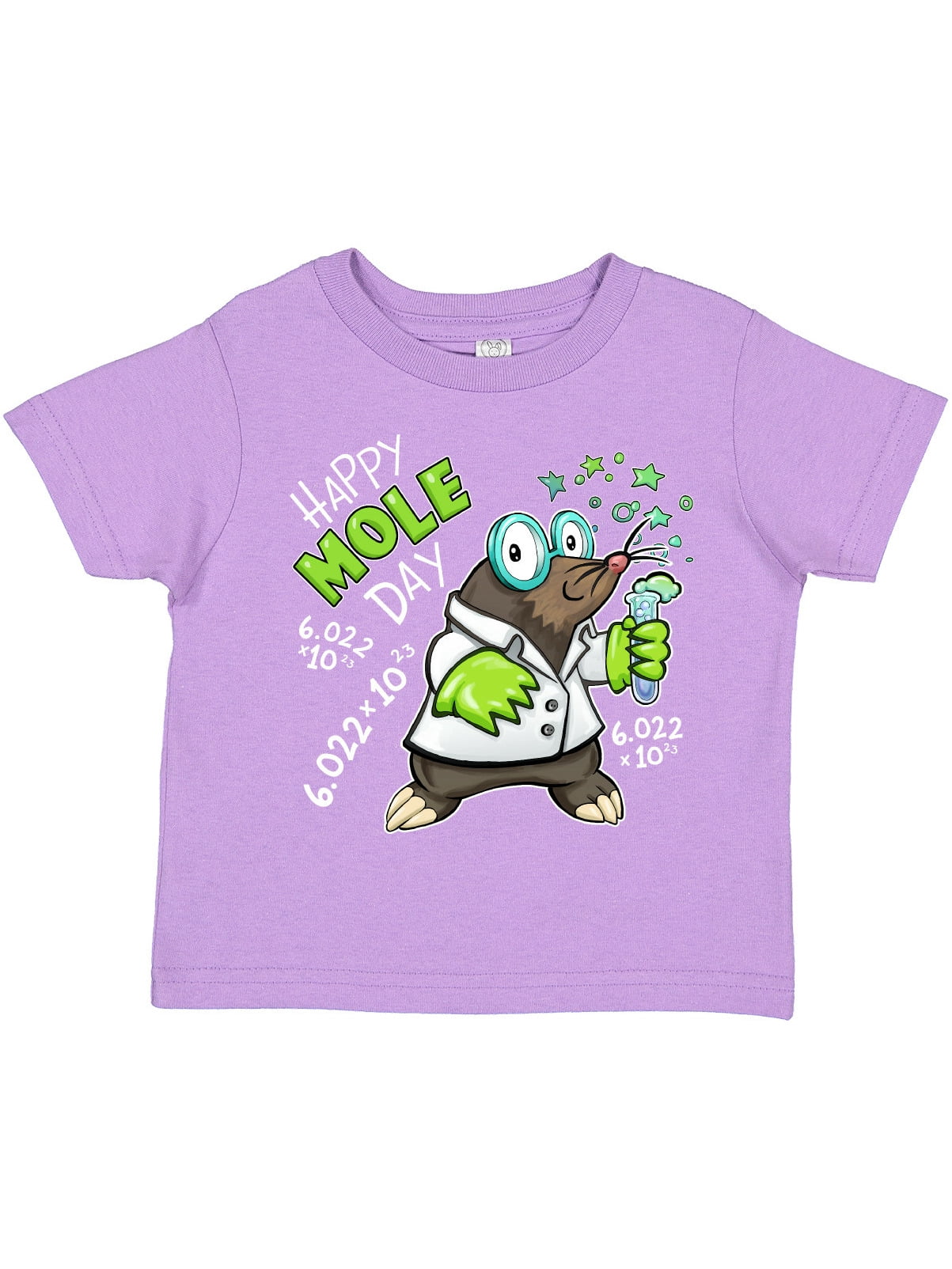 Inktastic Happy Mole Day- Chemistry Mole Boys or Girls Toddler T-Shirt ...