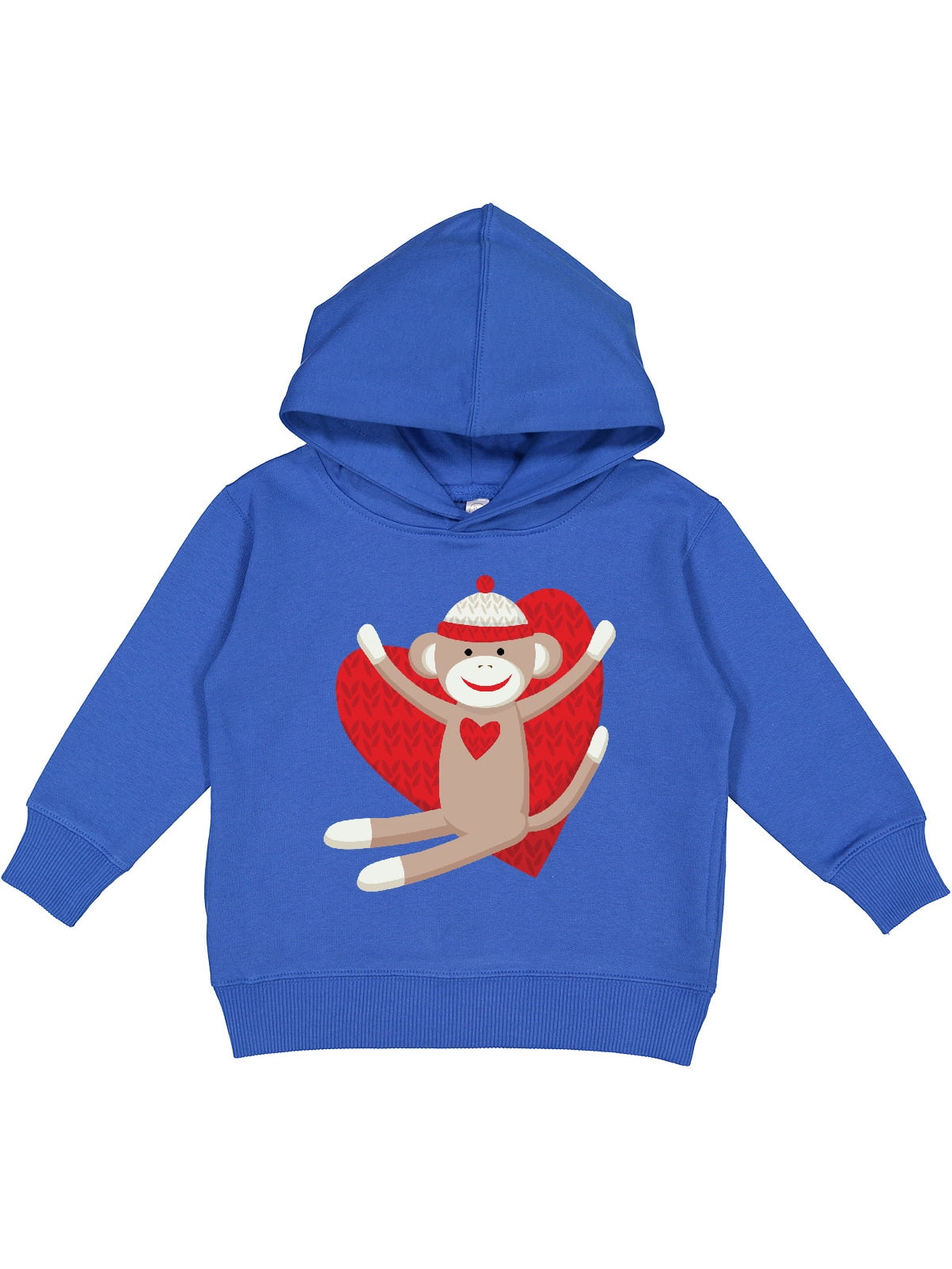 Inktastic Hug Sock Monkey Toddler Hoodie - Walmart.com