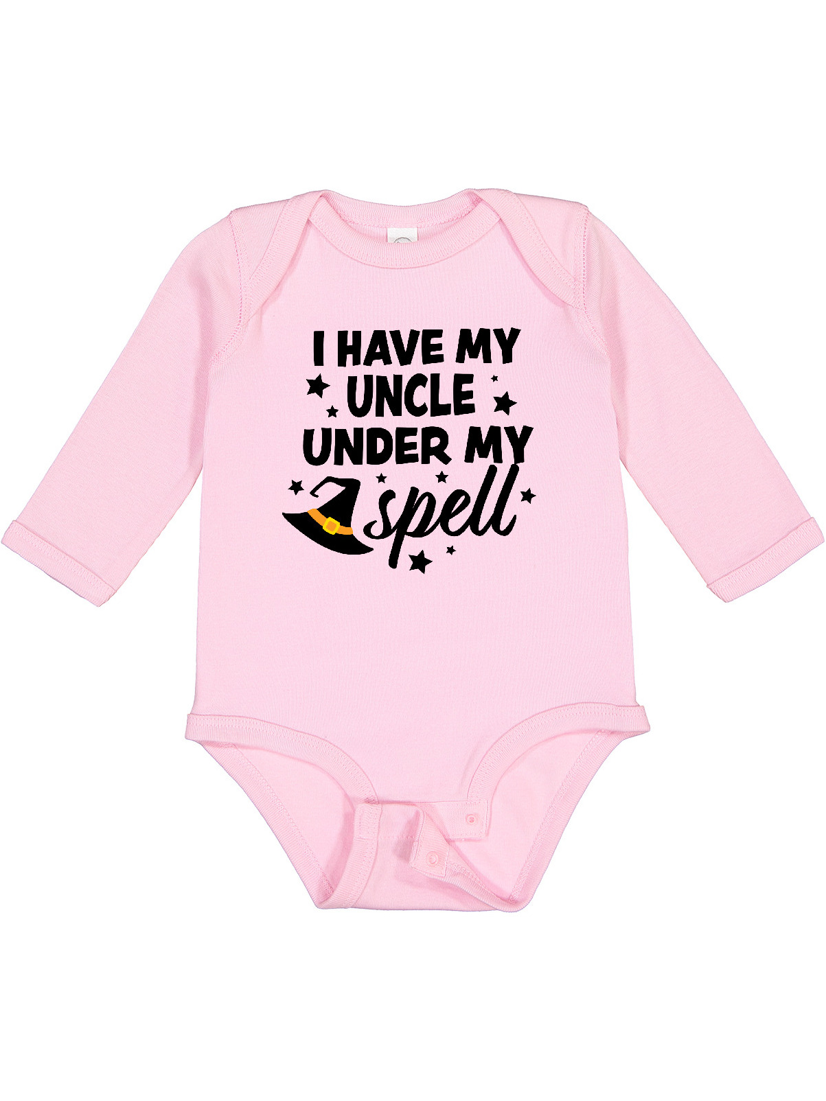 Inktastic I Have My Uncle Under My Spell with Cute Witch Hat Gift Baby ...