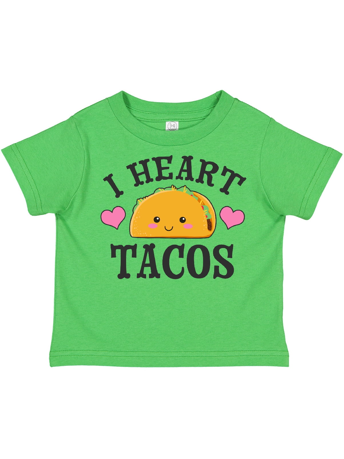Inktastic I Heart Tacos Taco Illustration with Face Boys or Girls ...