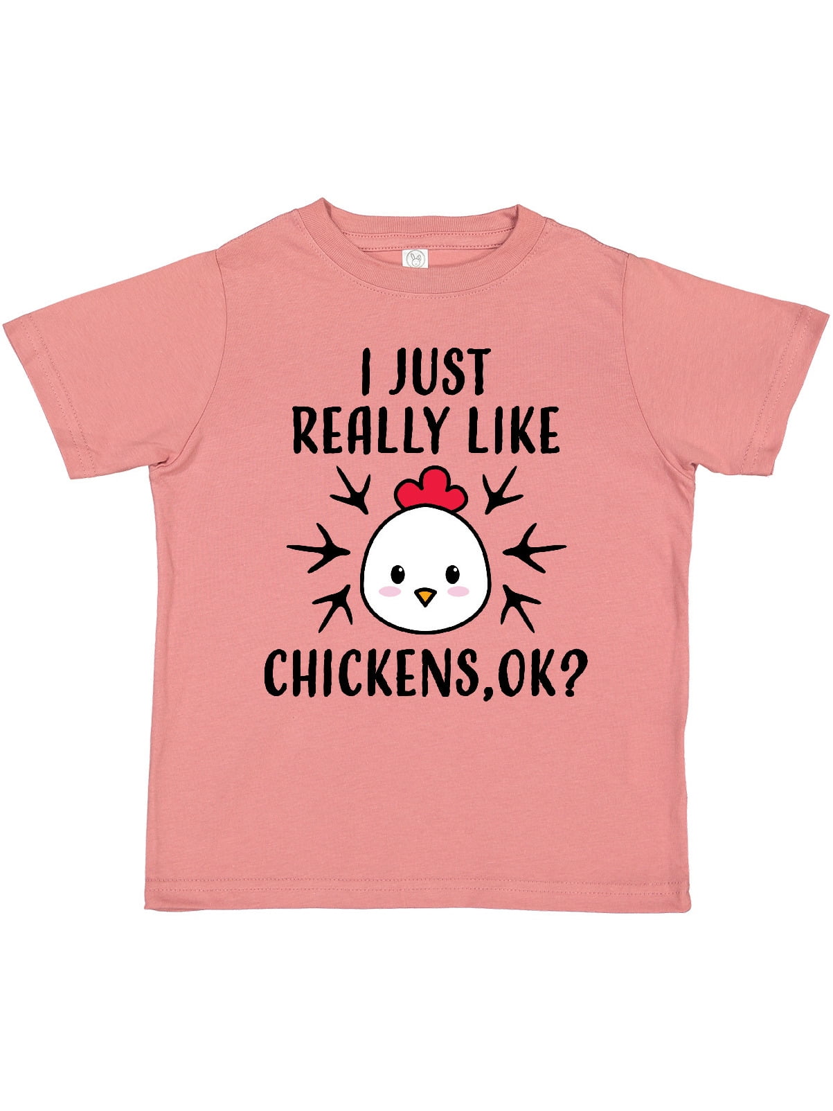 Inktastic I Just Really Like Chickens Ok Boys or Girls Toddler T-Shirt ...