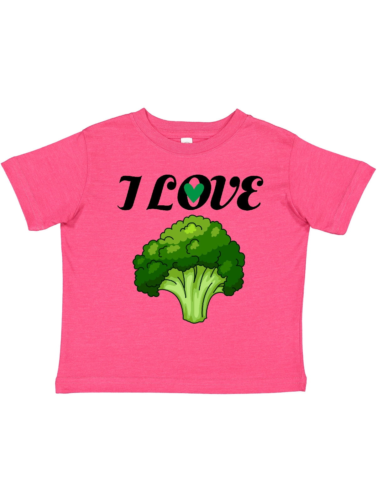 Inktastic I Love Broccoli Boys or Girls Toddler T-Shirt - Walmart.com