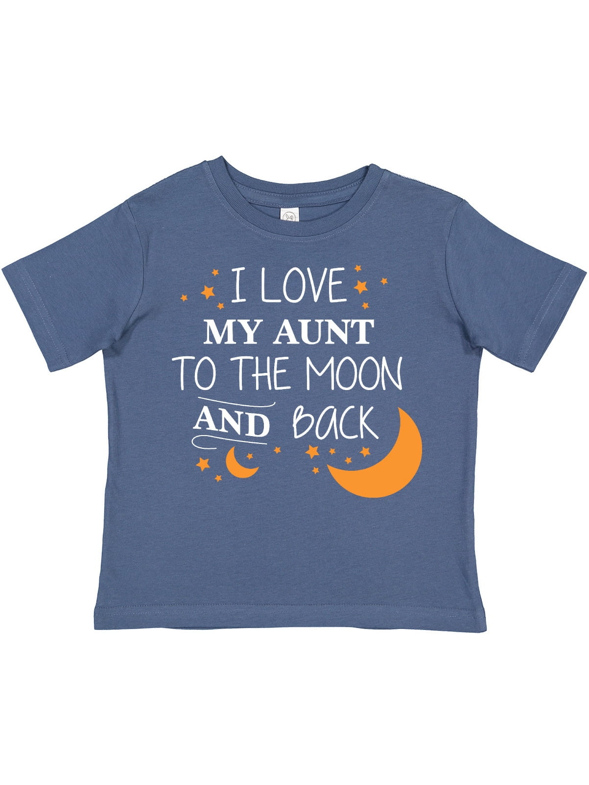 Inktastic I Love My Aunt to the Moon and Back Boys or Girls Toddler T-Shirt - Walmart.com