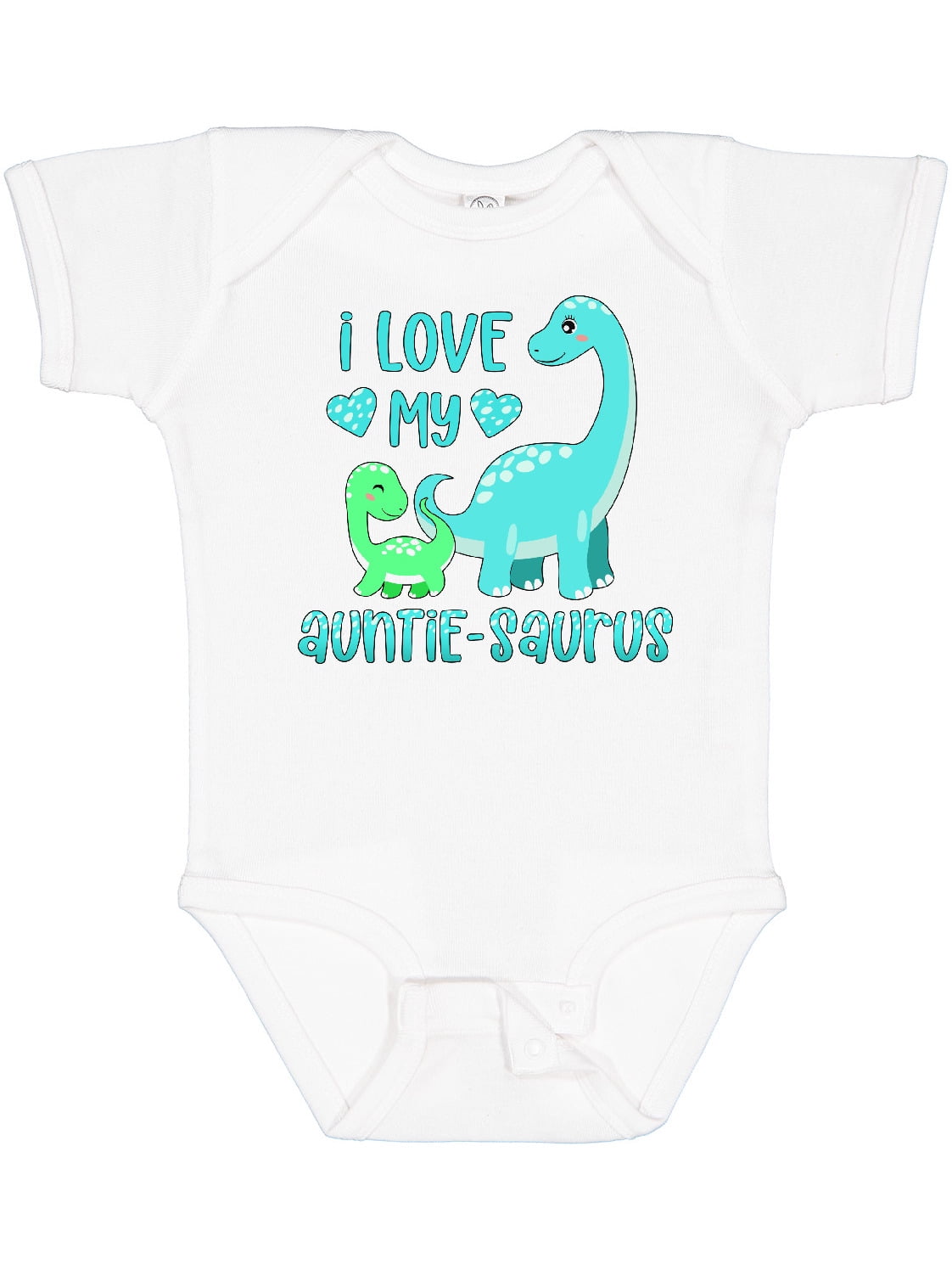 Inktastic I Love My Auntie-saurus Cute Brontosaurus Family Boys or ...