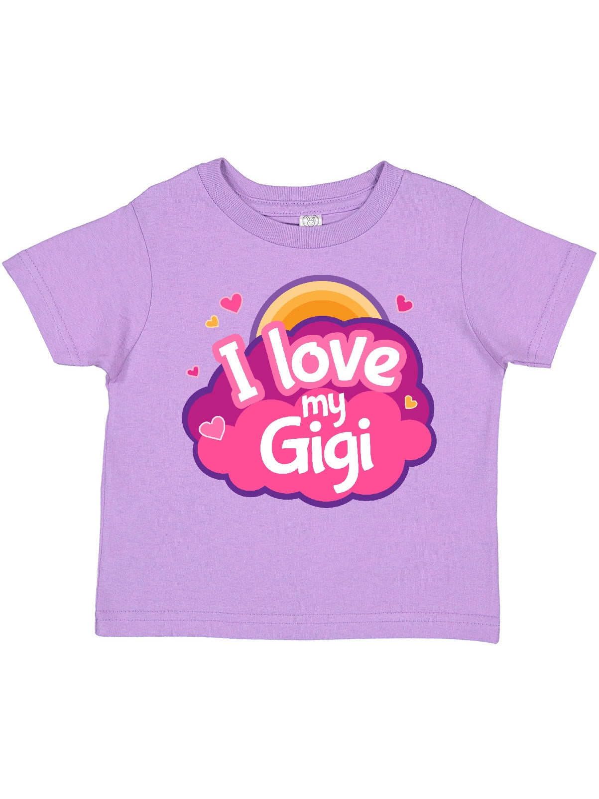 Inktastic I Love My Gigi Grandma Grandchild Girls Toddler T-Shirt - Walmart.com