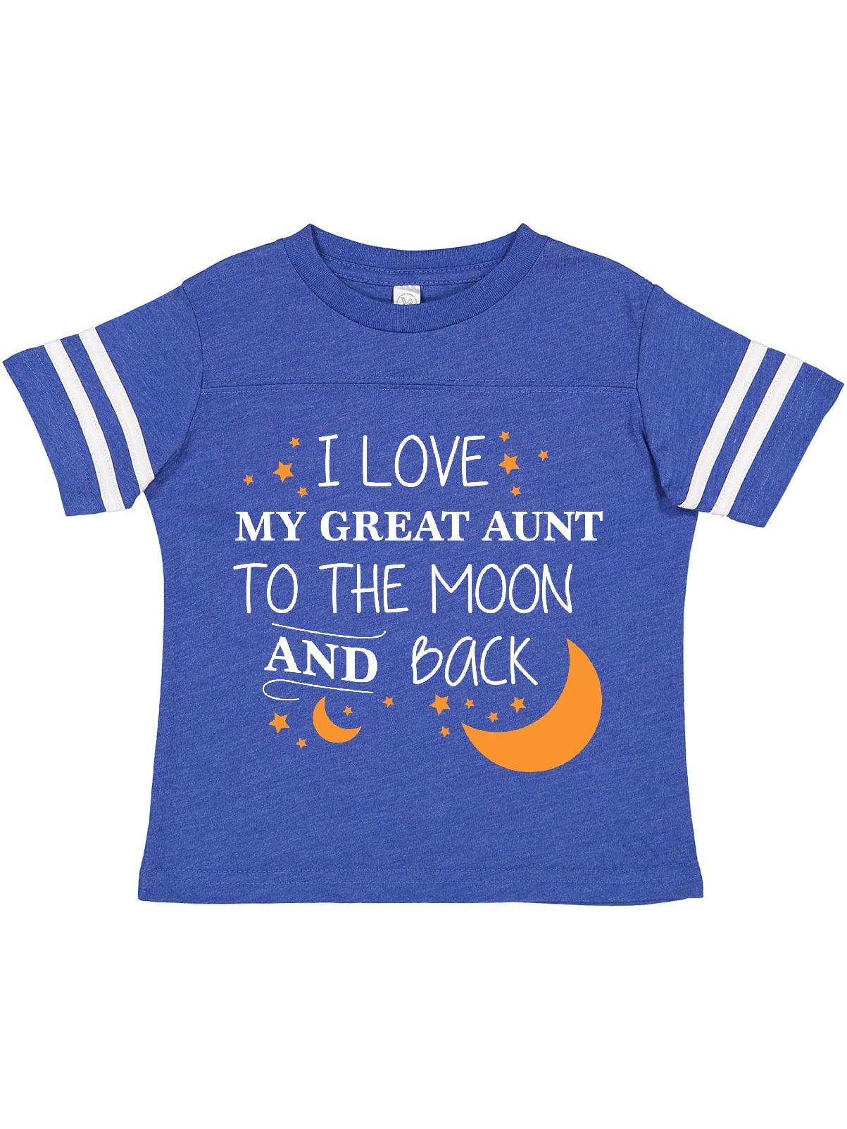 Inktastic I Love My Great Aunt To The Moon and Back Boys or Girls Toddler T-Shirt - Walmart.com