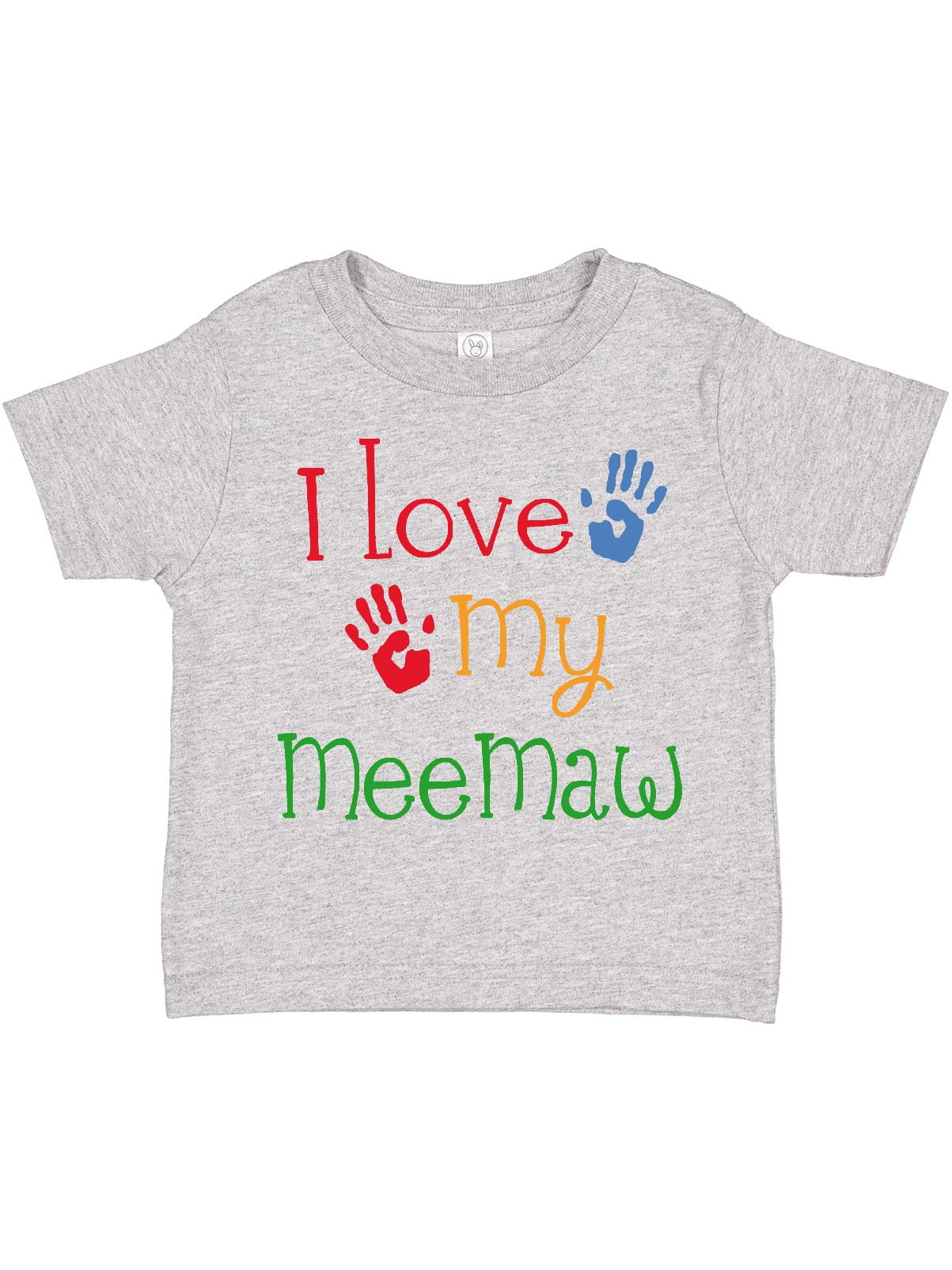Inktastic I Love My Meemaw Girls Toddler T-Shirt - Walmart.com
