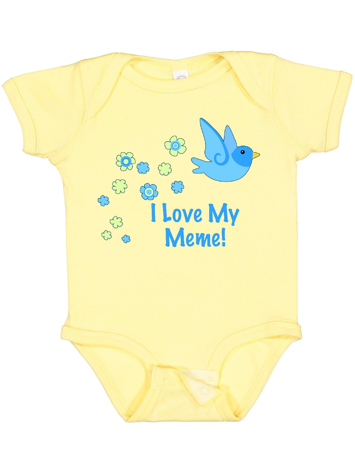 Inktastic I Love My Meme Boys Baby Bodysuit - Walmart.com