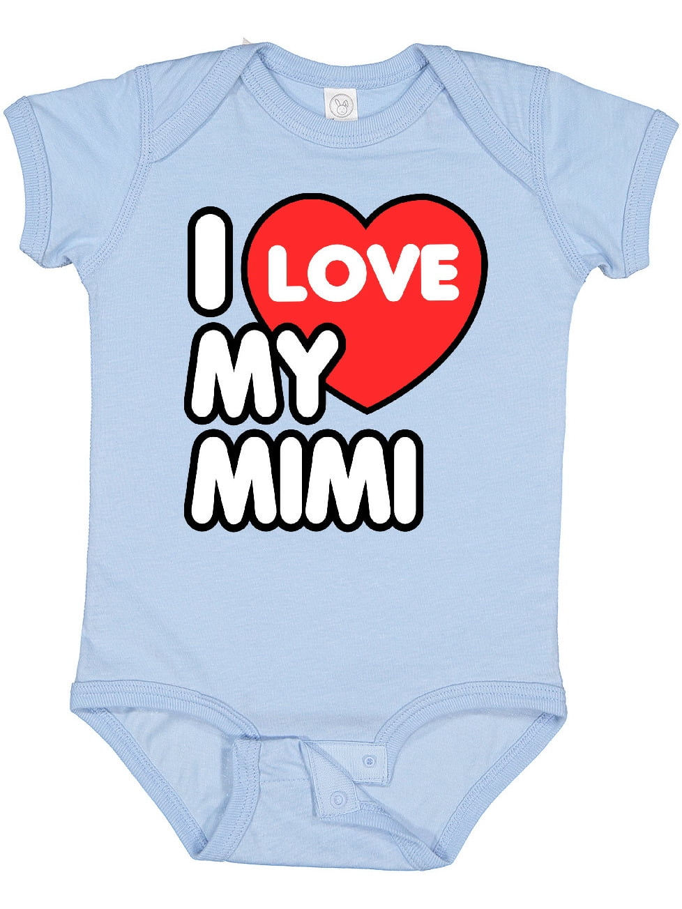 Inktastic I Love My Mimi Boys or Girls Baby Bodysuit - Walmart.com