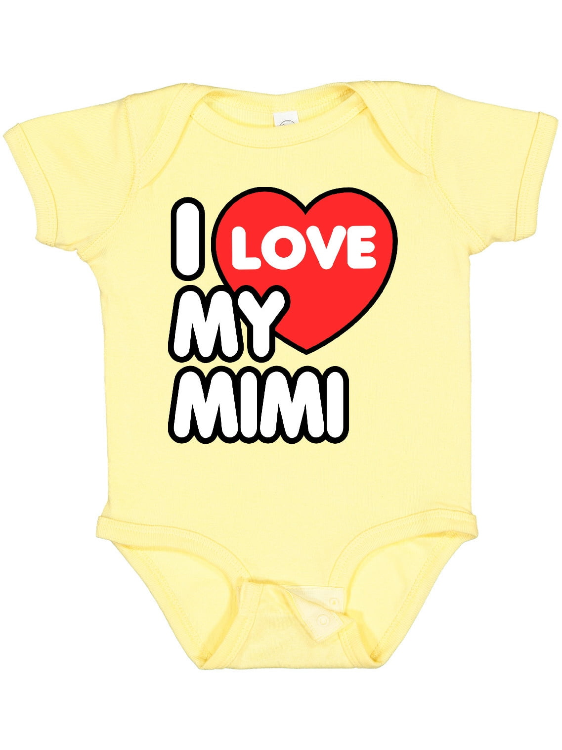 Inktastic I Love My Mimi Boys or Girls Baby Bodysuit - Walmart.com