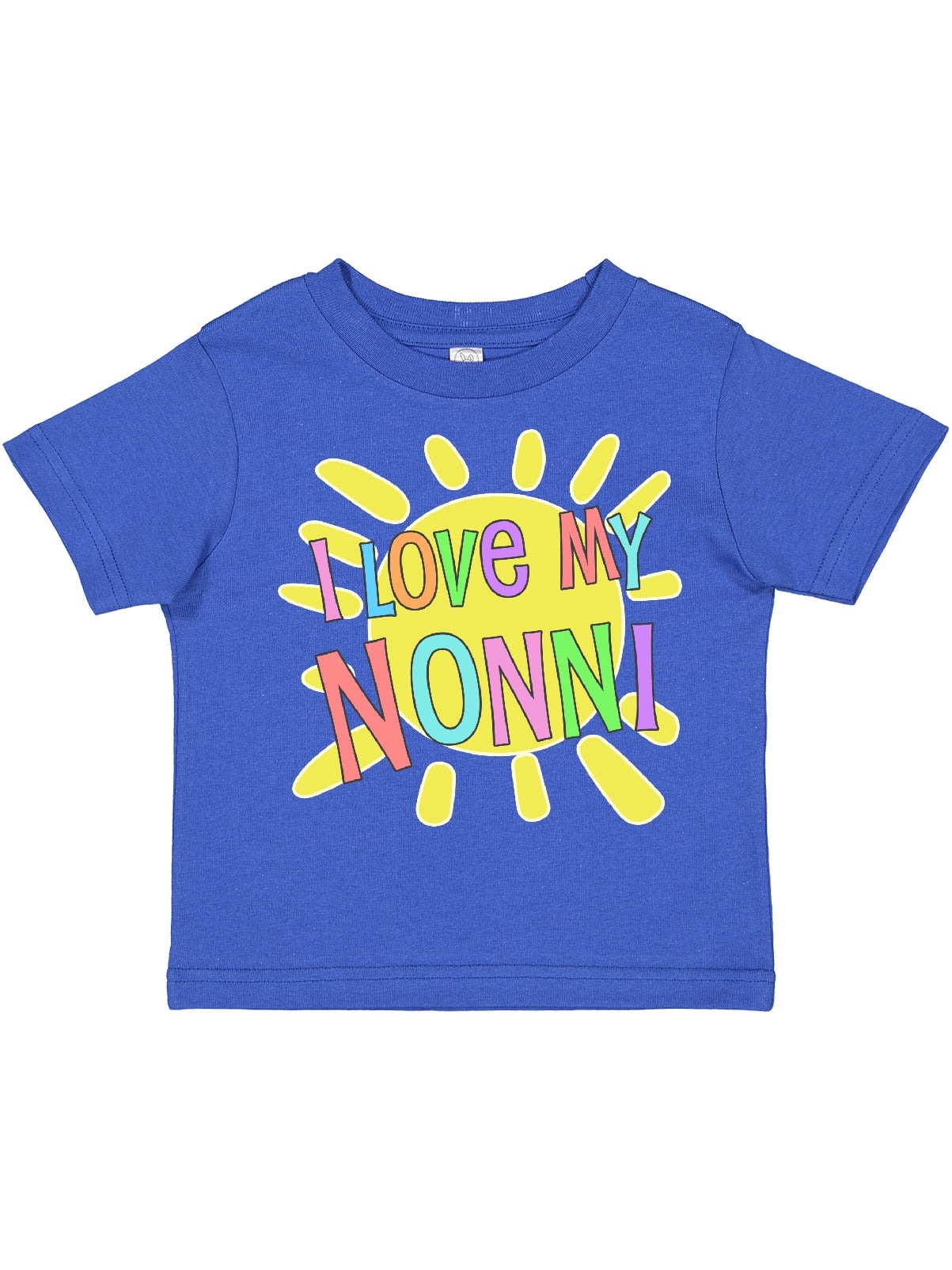 Inktastic I Love My Nonni- Sun and Rainbow Letters Boys or Girls ...