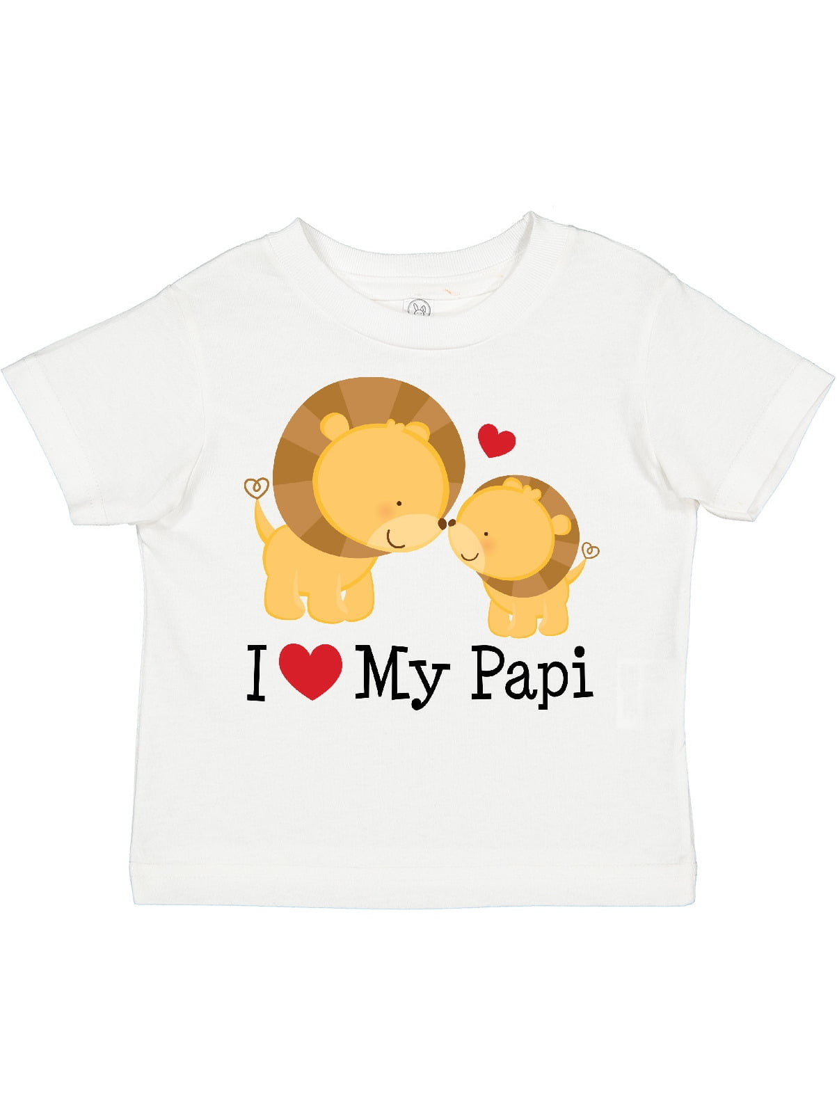Inktastic I Love My Papi Childs Boys or Girls Toddler T-Shirt - Walmart.com