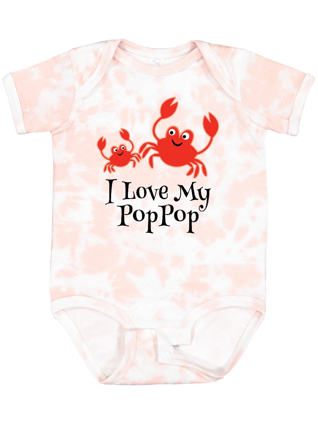 Inktastic I Love My Poppop Grandchild Boys or Girls Baby Bodysuit - Walmart.com
