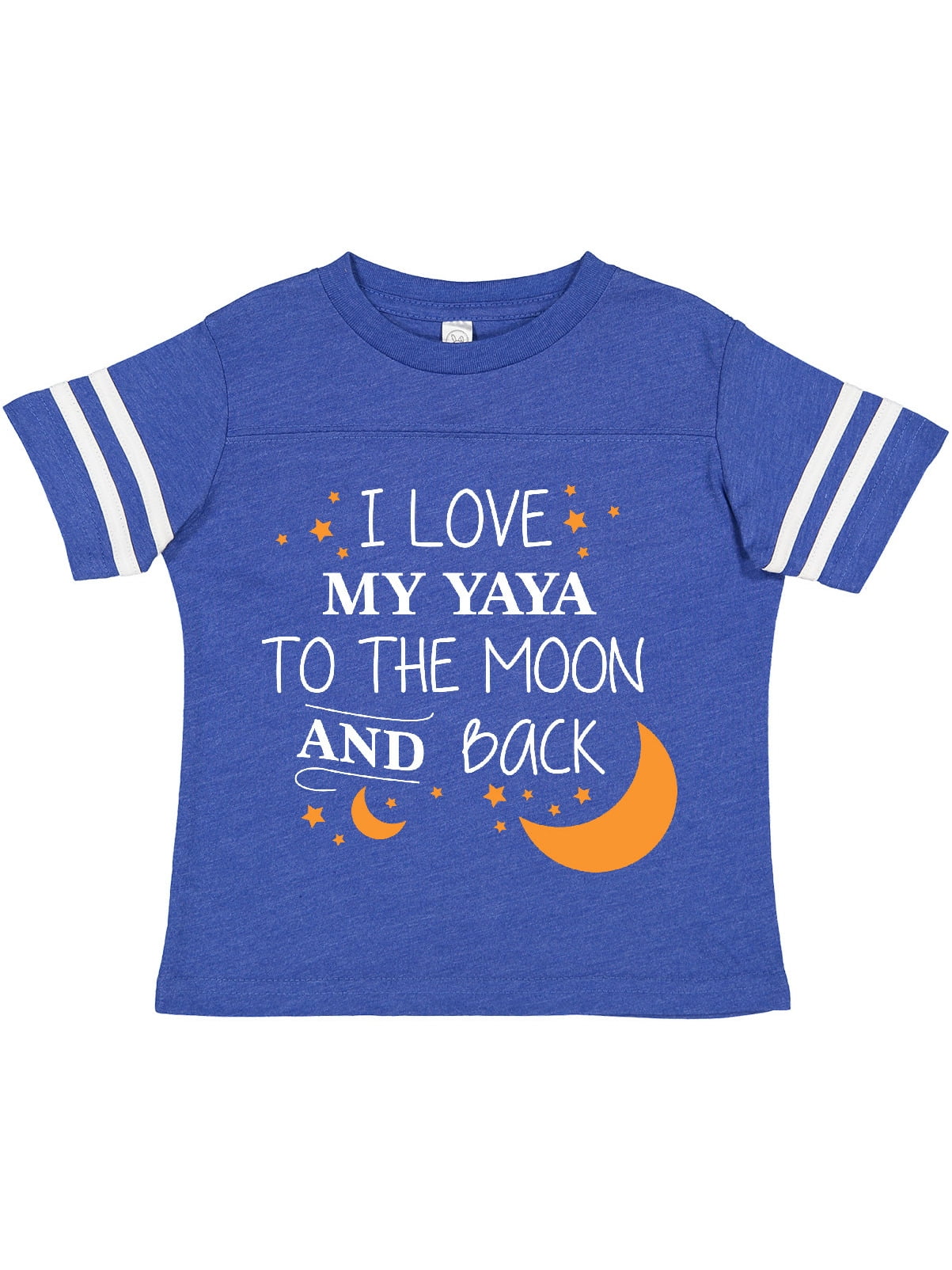 Inktastic I Love My Yaya to the Moon and Back Boys or Girls Toddler T-Shirt - Walmart.com