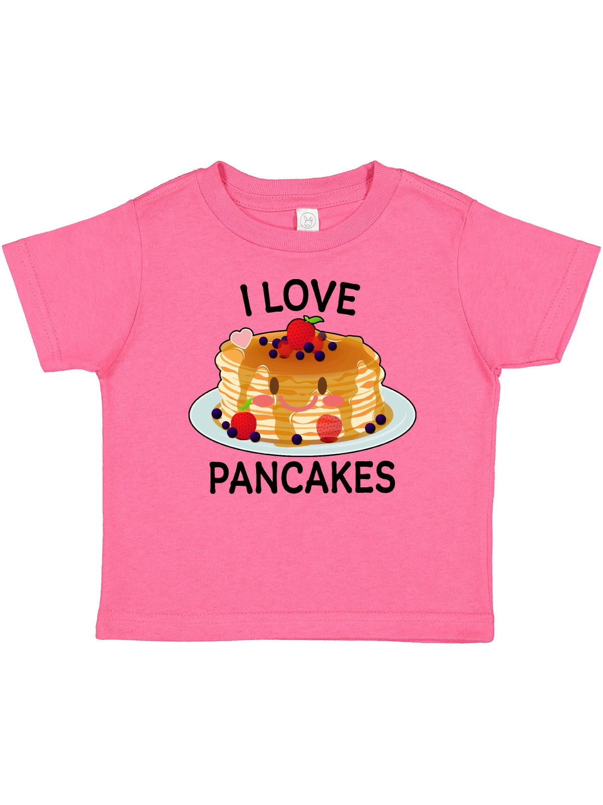 Inktastic I Love Pancakes with Cute Stack of Pancakes Boys or Girls ...
