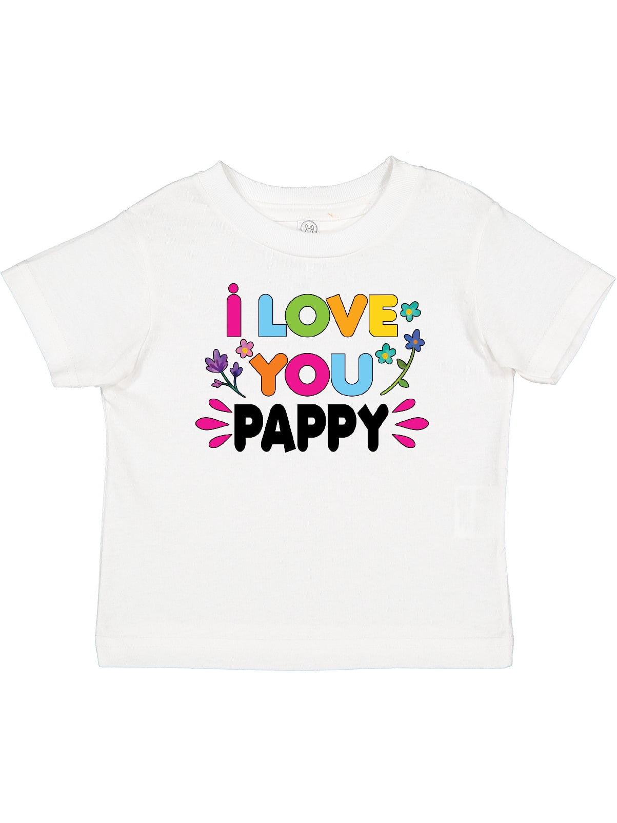 Inktastic I Love You Pappy with Flowers Girls Baby T-Shirt - Walmart.com
