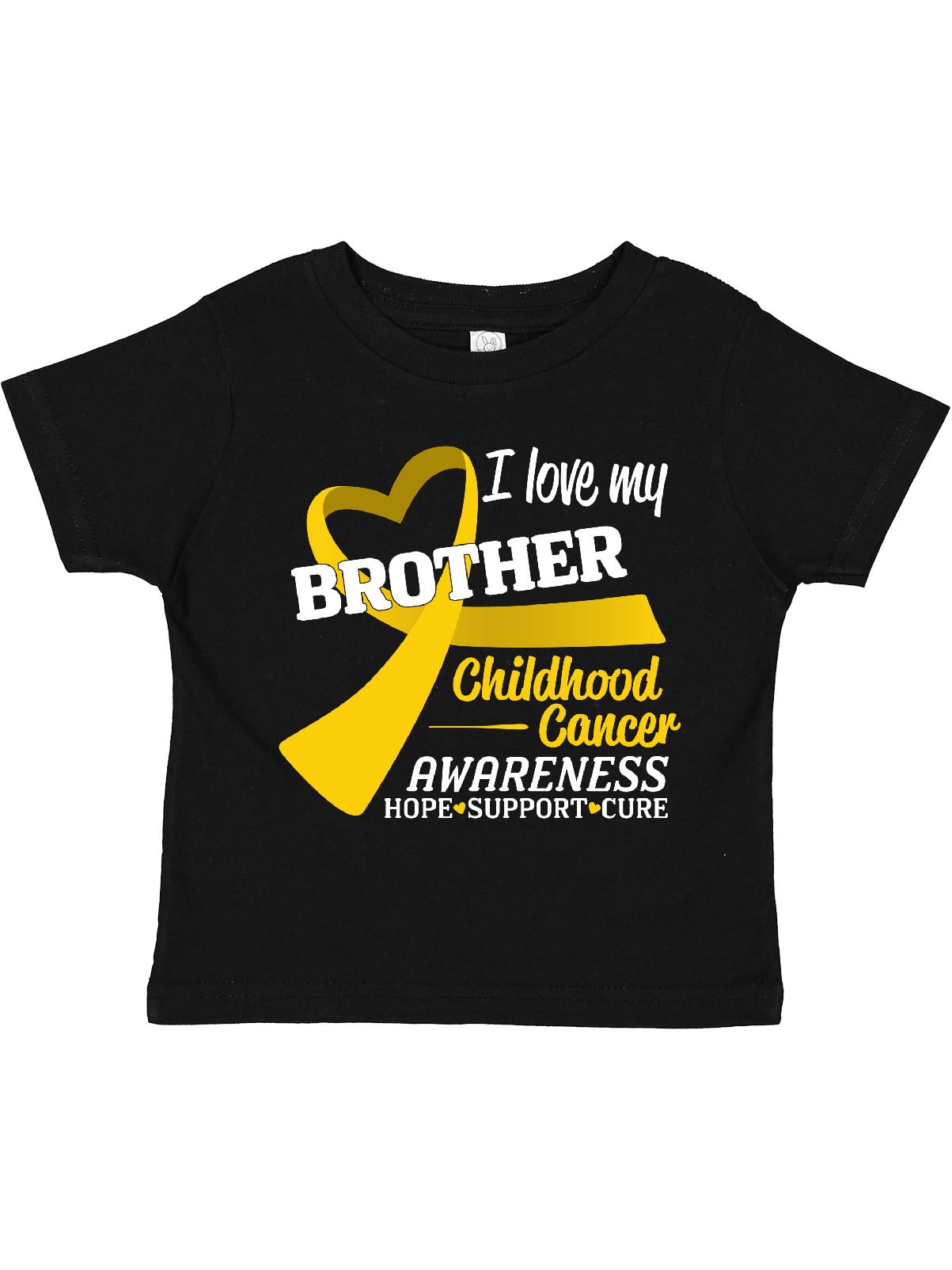 Inktastic I Love my Brother Childhood Cancer Awareness- Hope, Support ...