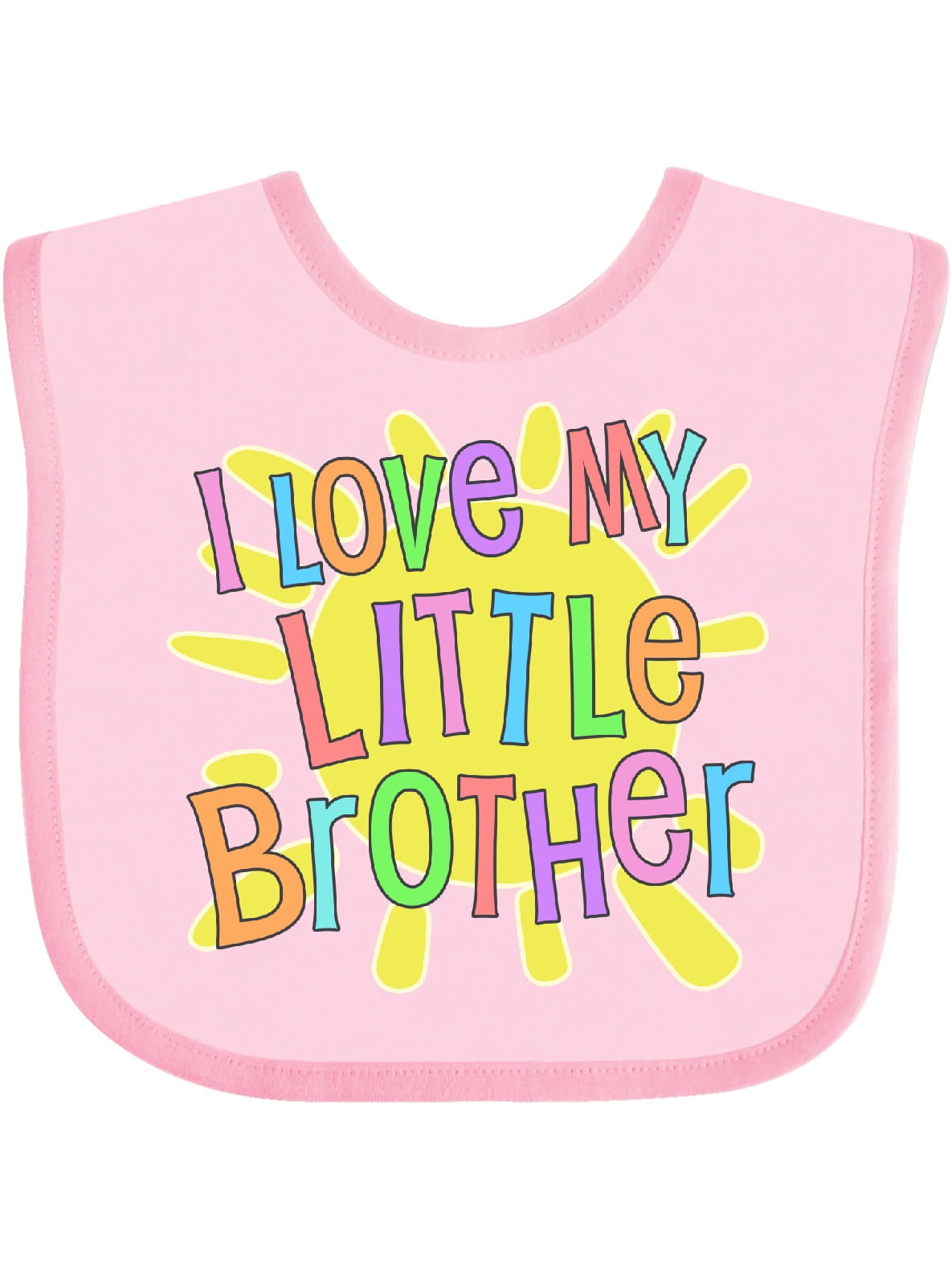 Inktastic I Love my Little Brother- sun and rainbow letters Boys or ...