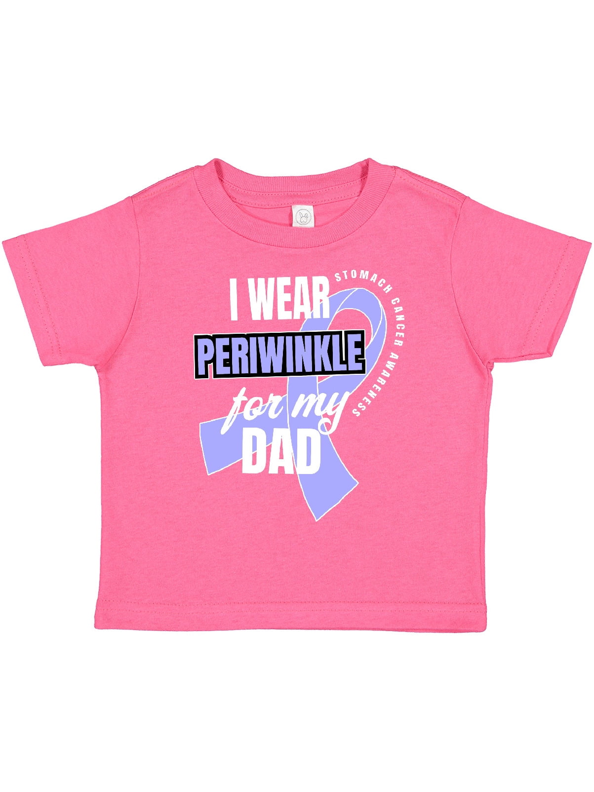 Inktastic I Wear Periwinkle for My Dad Stomach Cancer Awareness Boys or Girls Toddler T-Shirt ...