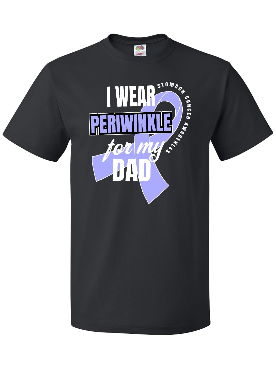 Inktastic I Wear Periwinkle for My Dad Stomach Cancer Awareness T-Shirt - Walmart.com
